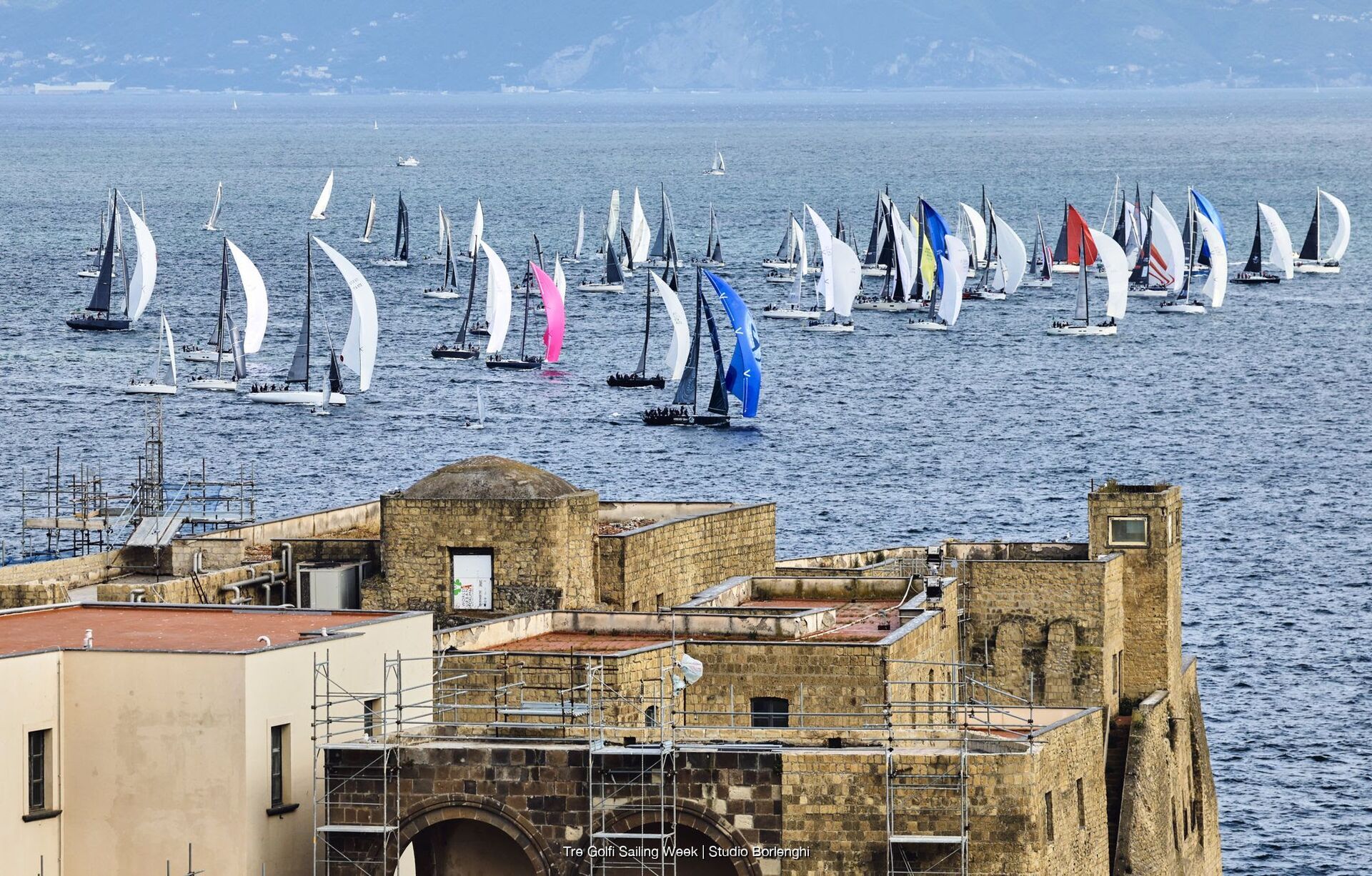 The 70th Tre Golfi Regatta: 130 boats set sail from Naples in one of ...